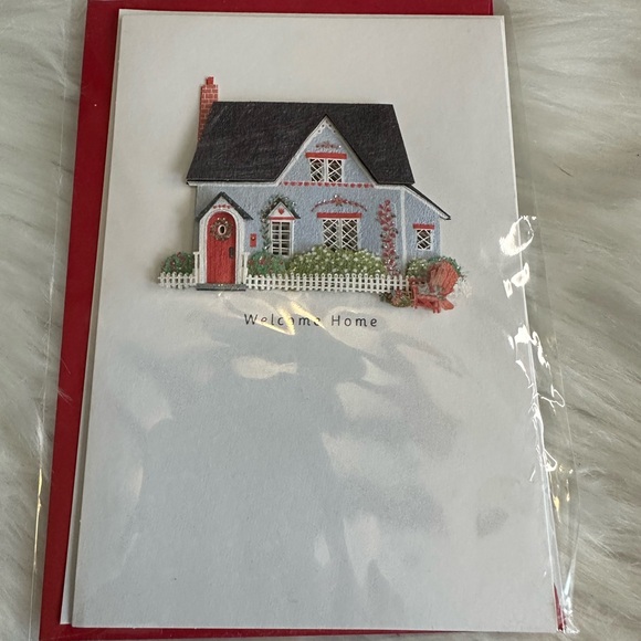 Hallmark | Party Supplies | 10 Hallmark Welcome Home Card Red And Gray ...